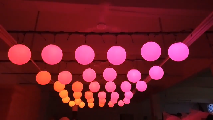 Stage Lighting 30cm DMX Control RGB Full Color Lifting Led Pixel Mapper ...