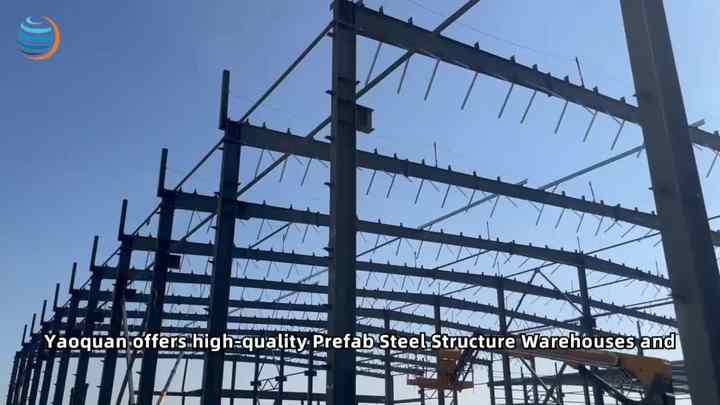 Customized Modular Prefab Modern Steel Structure Industrial Hangar ...