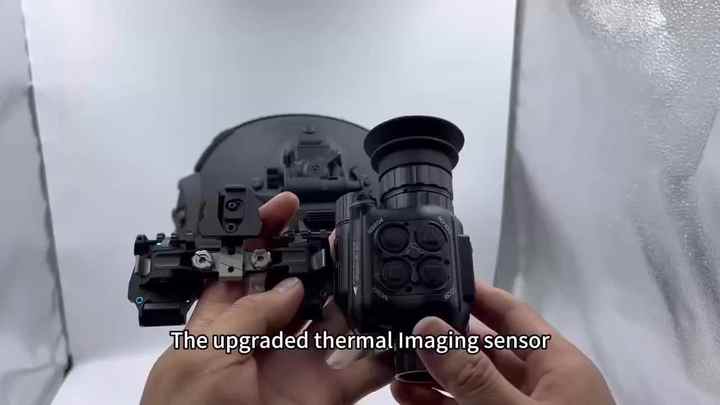 Thermal Monocular Scope Hunting Scopes Head Mounted Monokular Night ...