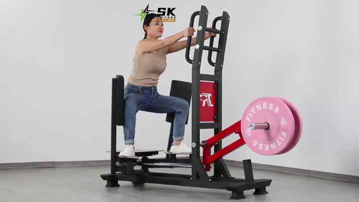 SK Commercial Hip Thrust Glute Machine New Design Free Weight Gym ...