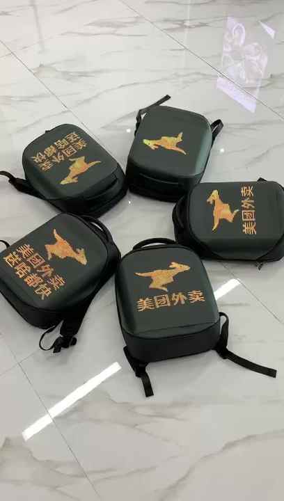 Soft Shell Backpack with LED Lights - Smart & Waterproof