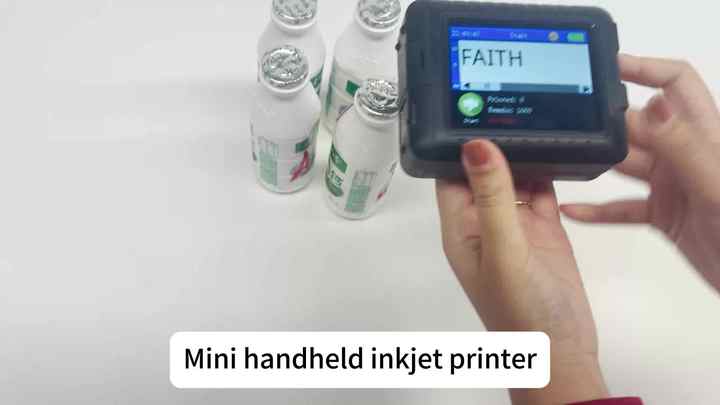 Faith Smart Portable Expiry Date Printer Batch Coding Machine Handheld ...