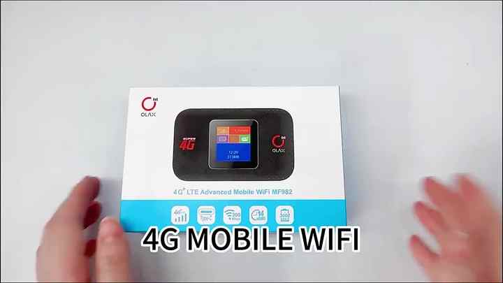 For OLAX MF6875 Mini CPE 4G Hotspot Router 300 Mbps LTE WiFi Wireless ...