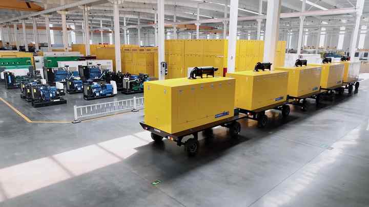 Mobile Trailer Diesel Generator Set 20kW-100kW Silent Type with ...