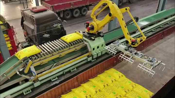 Fully Automatic Loading and Unloading Truck Bag Loader| Alibaba.com