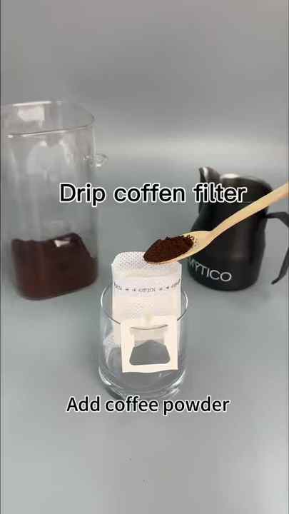 Portable B30 Hanging Ear Drip Coffee Filter, Non-woven Fabric ...
