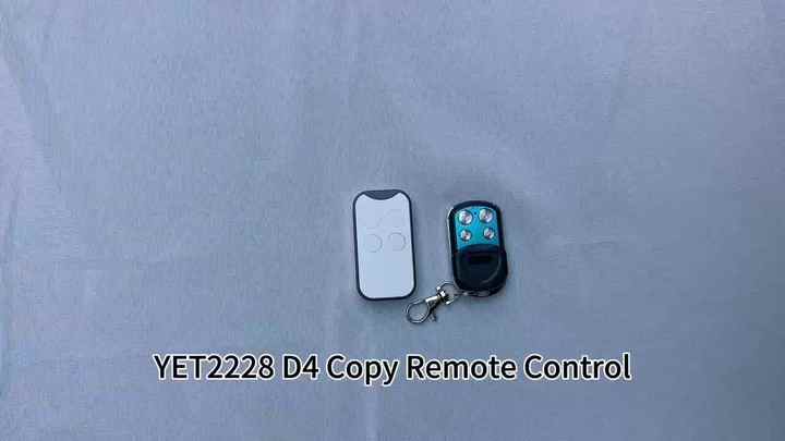 YET073 433mhz 4 Button Learning Code Universal Remote Control for Car ...