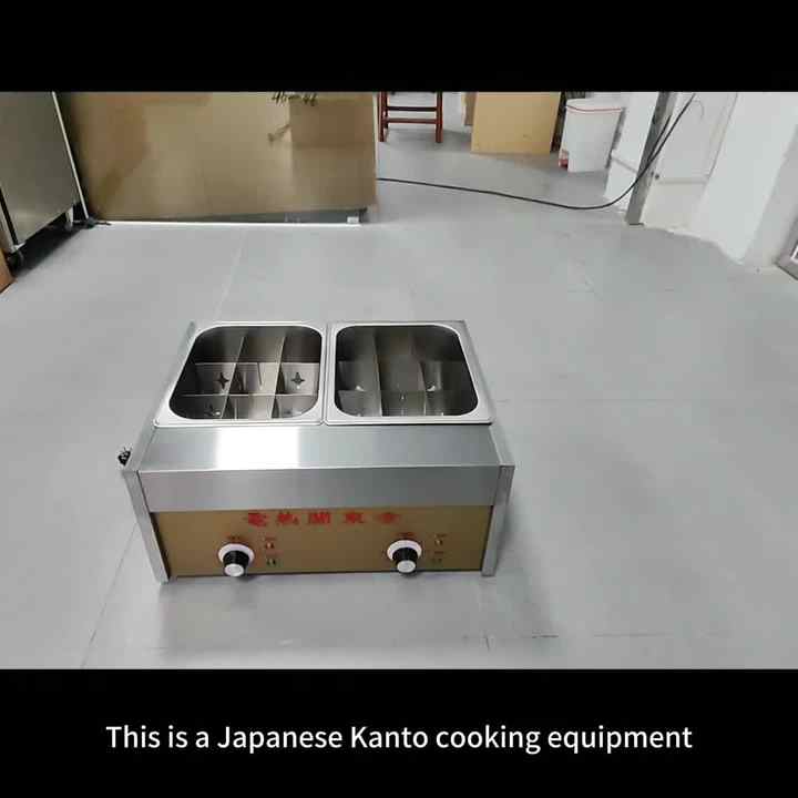 New 220V Japanese Oden Cooker 18-Slot Stainless Steel Electric Snack ...