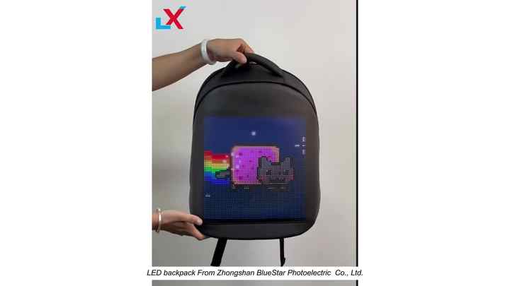 Didi IP65 Rated Smart Backpack - LED Light-up Display Screen