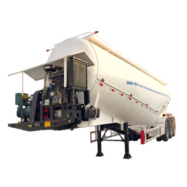 Vehicle Master 55m3 Bulk Cement Semi Trailer 65 Cbm Bulk Cement Semi ...