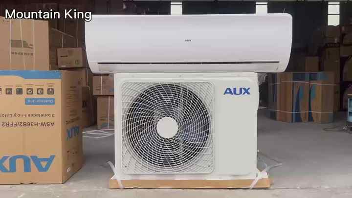Original AUX 36000 BTU Turbo Cool & Heat AC Unit - R410A, 220V, Energy ...
