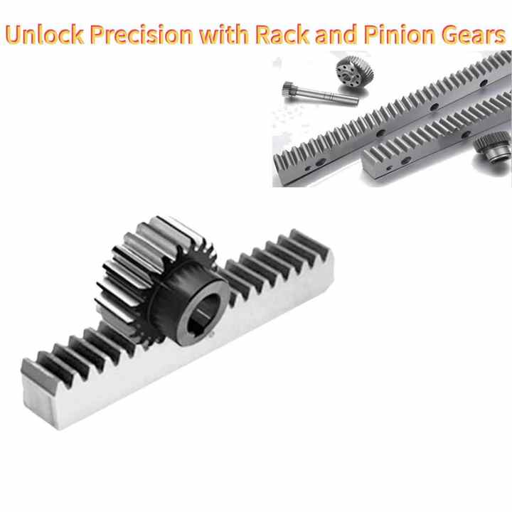 Hobbed Steel Helical Rack for CNC Router Parts Pinion Gear Box with ...