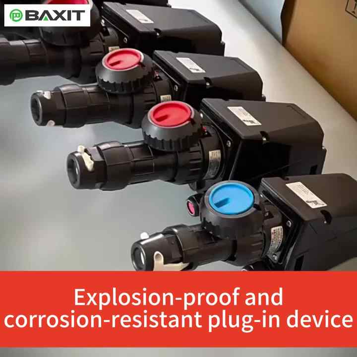 ATEX Plug and Socket 5 Pins - Explosion Proof Solutions