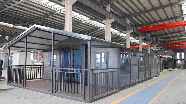 Cammi House 20ft Expandable Modular Container Office Building Workshop ...