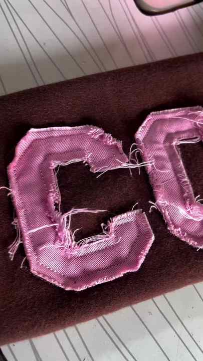 500 Gsm Heavyweight 3D Embroidery Vintage Ripped Applique Stacked Flare ...