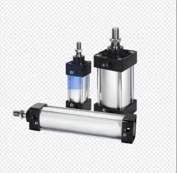 Pneumatic Cylinder Standard Cylinder Small Aluminum Pneumatic Air ...