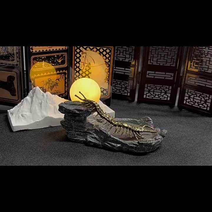 Centipede Giant Centipede Statue Thousand-Legged Centipede King Brass ...