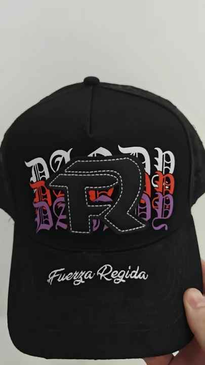 New Custom 5 Panel a Frame Gorra Barbas Hats Rich Forever Wide Brim ...
