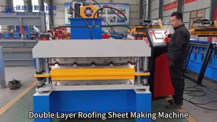 High Productivity Roof Tile Forming Machine for Steel/Galvanized Sheet ...