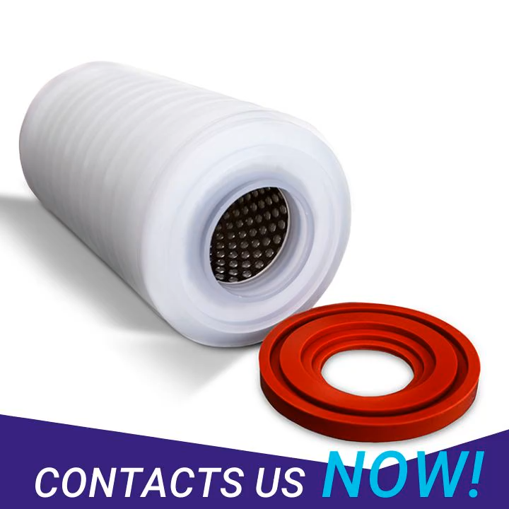 High Flow Pleated Liquid PTFE Filter Cartridge 10"/20"/30"/40" Length ...