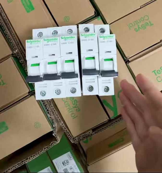 Schneider Circuit Breaker MCB Acti9 IC65series IC65N 1P C 16A 1P-4P 1A ...