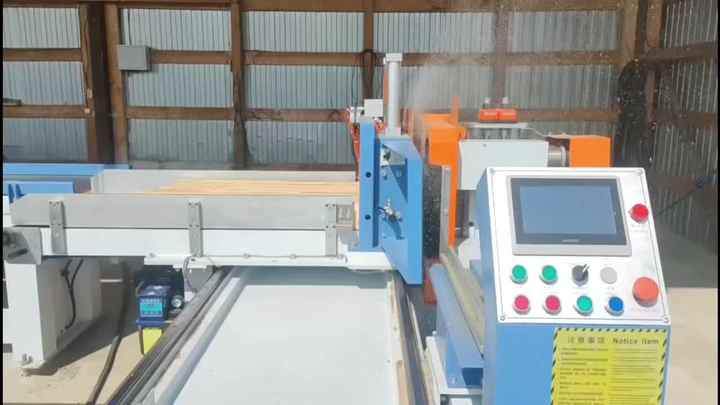 Full Automatic Wood Finger Jointer Machine High Efficiency Pneumatic ...