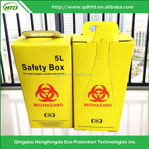 Qingdao Hengfengda EPT INC. - Medical safety box, Sharps container
