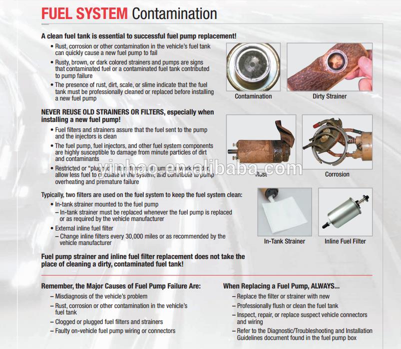 Universal Electric Fuel Pump 0580453434,0580453453,F01r00r010 ...