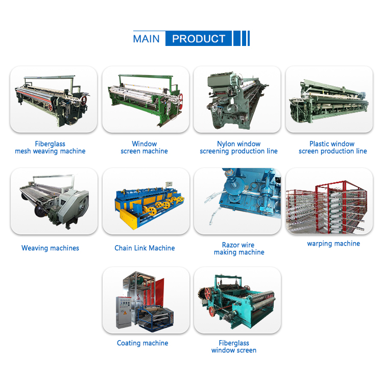 Square mesh weaving machine fiberglass mesh making machine for making ...