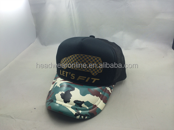 5 panel Trucker hats motor bikes for a cap_Trucker hat_Dongguan Kaihong ...