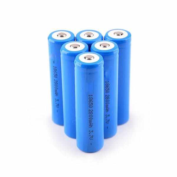 Cylindrical 3.7v Lithium Battery 18650 Cylindrical Rechargeable Cell ...