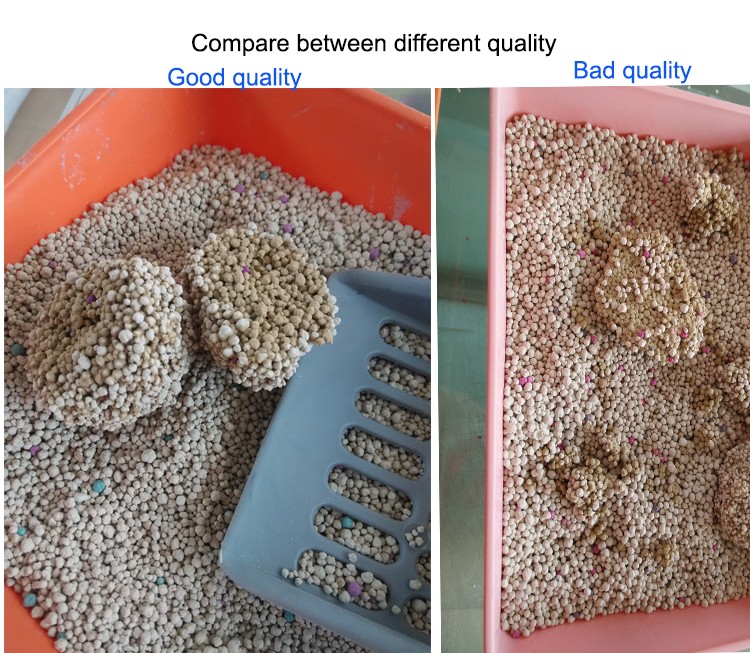 Ball Shaped Bentonite Cat Litter 1-3mm,2-4mm