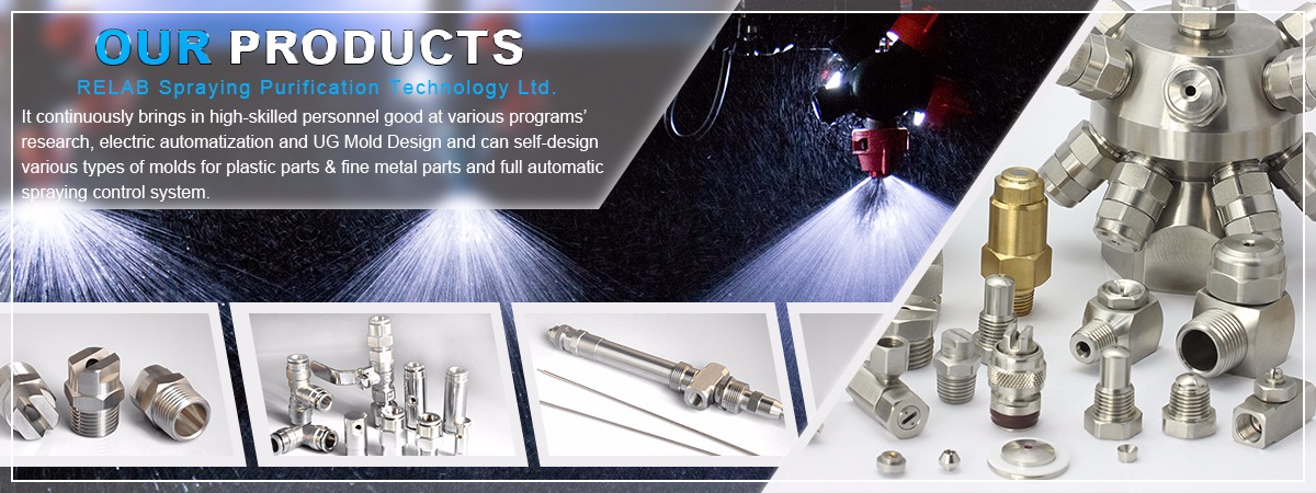 RELAB Spraying & Purification Technology Ltd. - Full Cone Nozzle, Flat ...