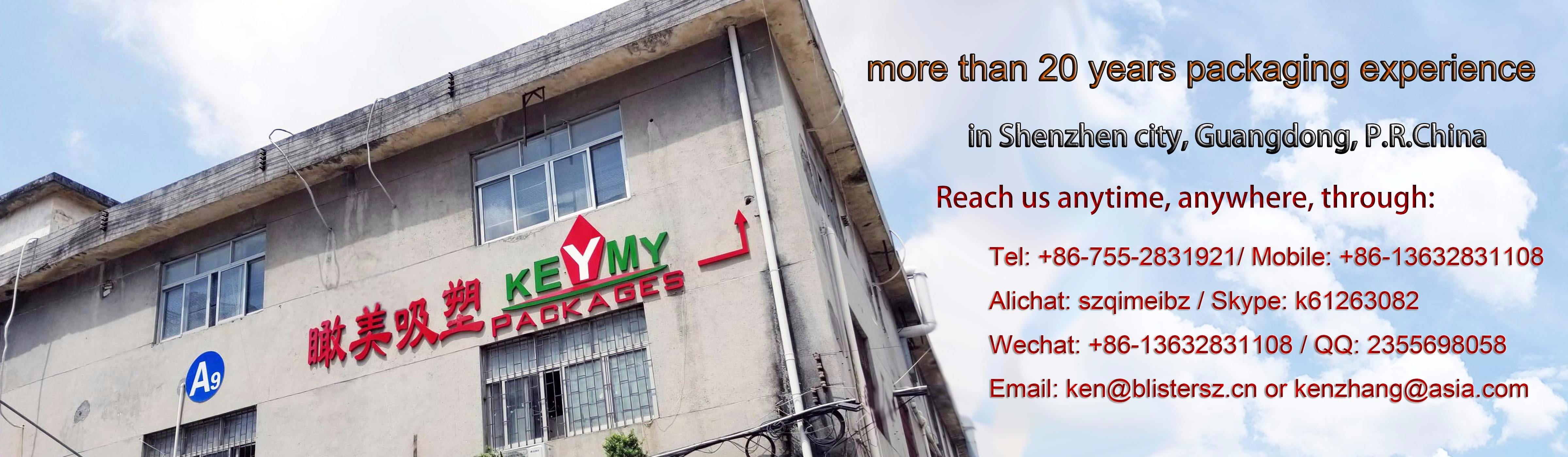 Shenzhen Keymy Package Limited - Blister Packaging, Paper Box Packaging
