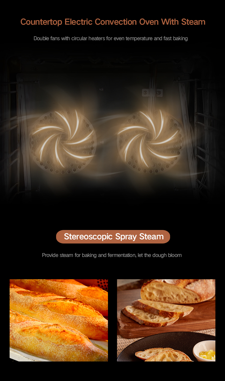 Linkrich YXD-6A Countertop Electric Convection Bread Oven 220V Mini ...