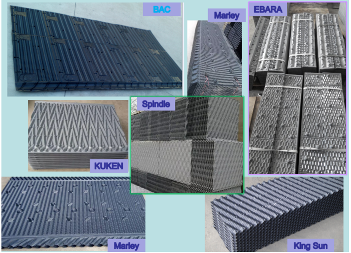 PP PVC Cooling Tower Fill/Plastic Fill Panel/Cooling Tower Fill ...