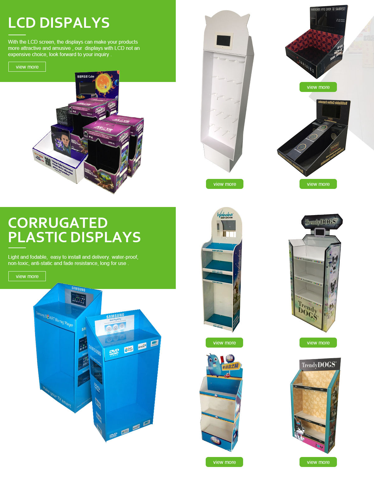 Shenzhen Pop Displays Co., Limited - Cardboard Displays, Mixed Material ...