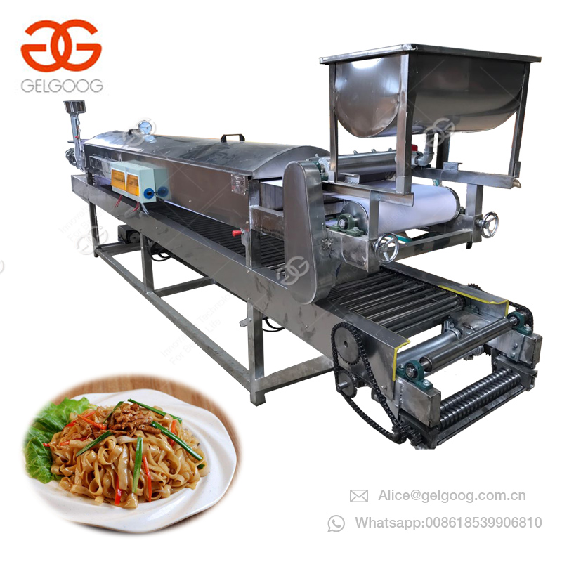 Automatic Steam Fresh Pho Noolde Extruder Press Roll Maker Vietnam Vermicelli Steamer Cold Fresh ...