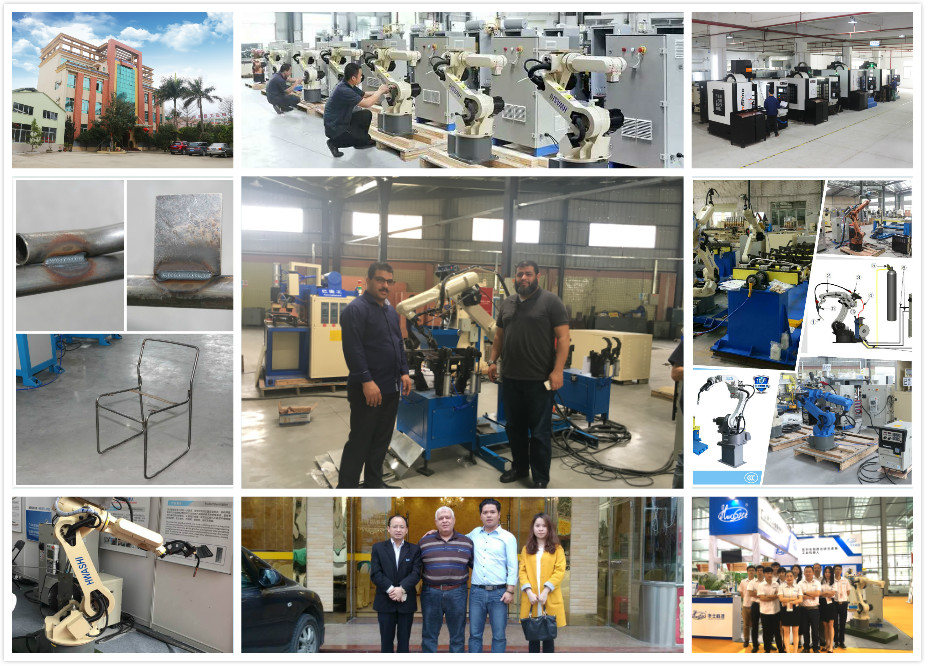 Hwashi industrial 6 axis mig/tig welding robot machine