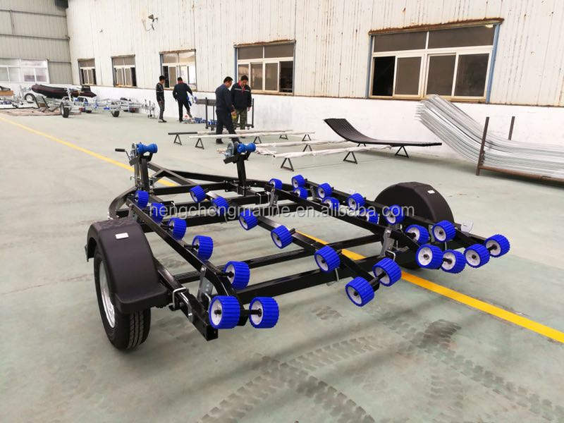 Trailer, Boat trailer, Folding boat trailer with standard accessories ...