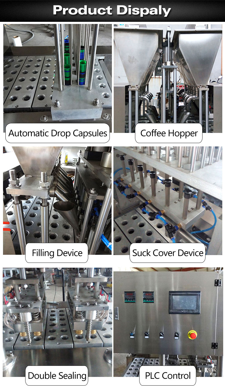 Automatic Coffee Capsule Filling And Sealing Machine - Food Packaging ...