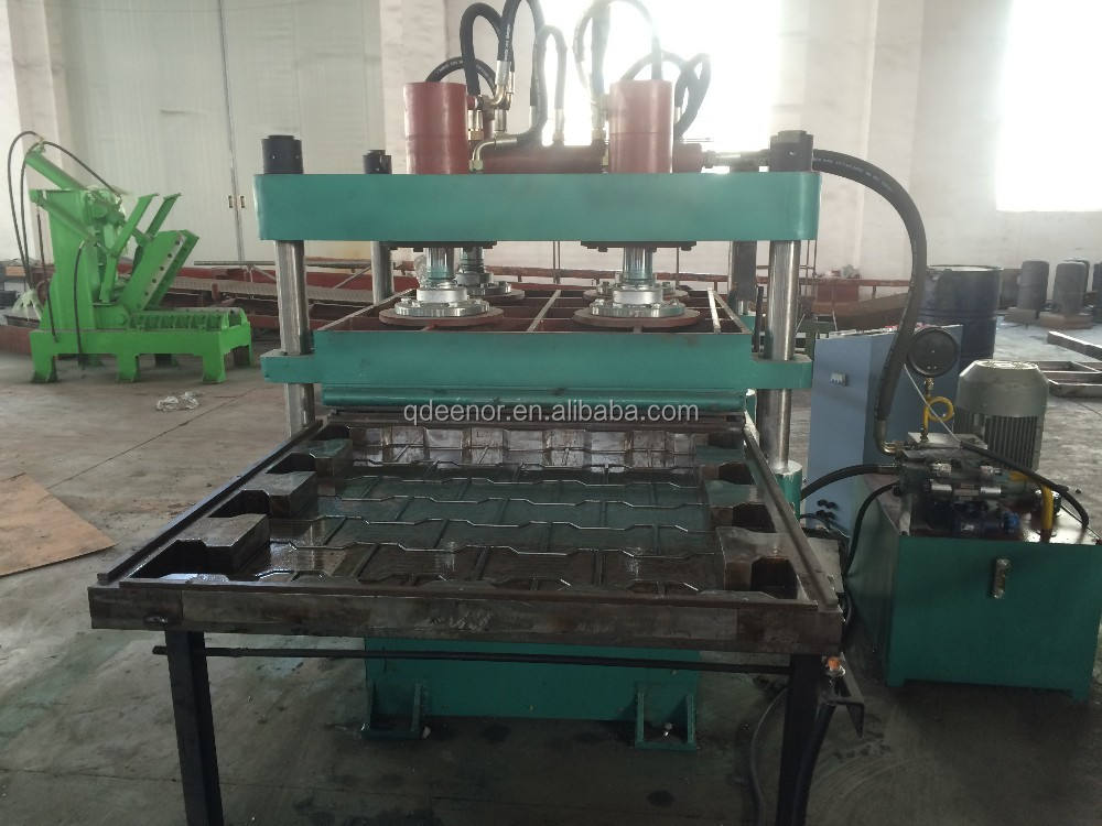 Rubber floor tile vulcanizing machine/rubber floor mat making machine ...