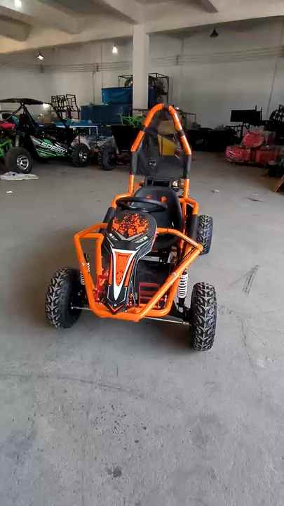 500W/48V 20AH Electric Drift Go-Kart 6 Inch Vacuum Off-Road Tire ...
