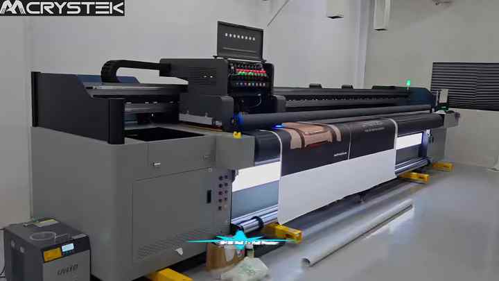 UV BYHX Program 6PL Konica 1024A Printhead Hybrid Printer