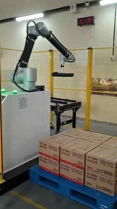 Automatic Cobot Robot 20kg Palletizer Packing Machine