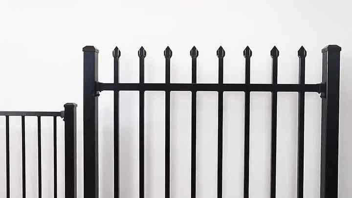 6ft Carbon Steel Heat Treated Powder Coated Modern Security Fence-Eco ...