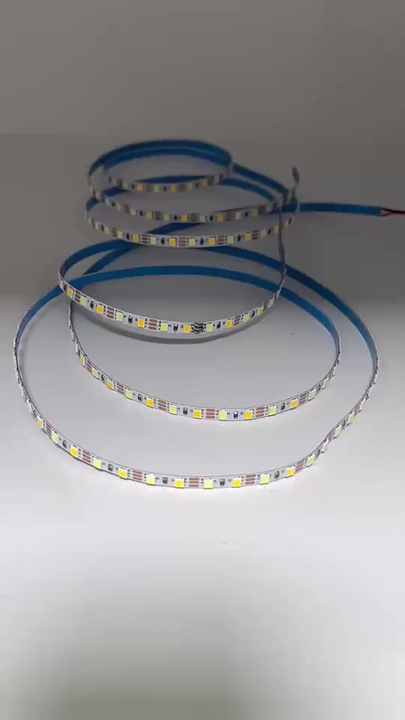 CCT Dual Color LED Strip Ultra Thin 5mm SMD 2835 5V 12V Dimmable ...