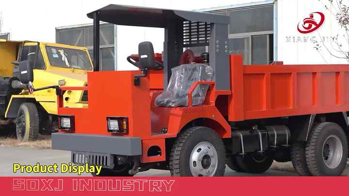 Mining 7T Dump Vehicle Four-Wheel Drive Mining Transport Vehicle ...