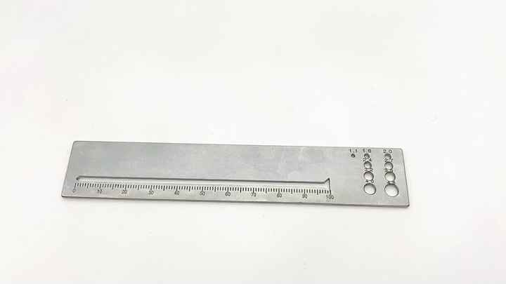 Autoclavable Orthopedic Measuring Ruler Kirschner Wire Bone Screw ...