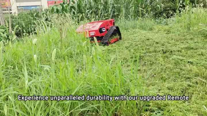 Professional Remote Control Lawn Mowers Robot Grass Cutting Machine ...